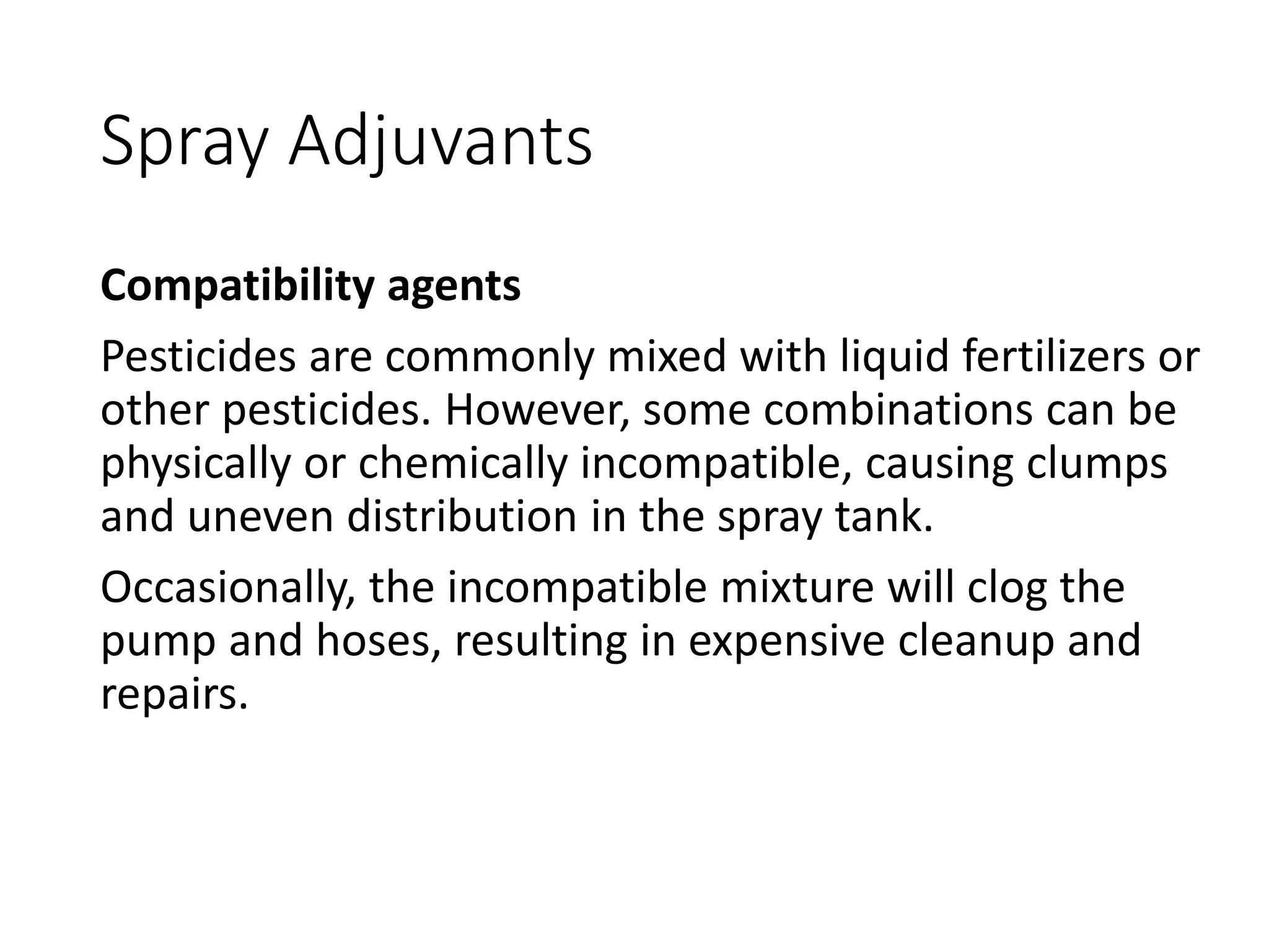 Planning and Calibration of Pesticide Application | PDF