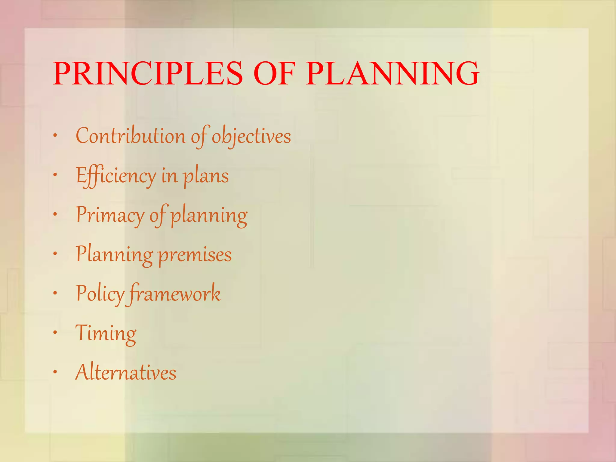 Planning and controlling | PPTX