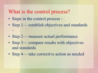 Planning and controlling | PPTX
