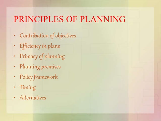 Planning and controlling | PPTX
