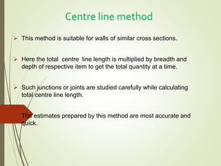 Planning and cost analysis of the commercial building | PPTX