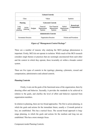Planning and cybernetic control paper | PDF
