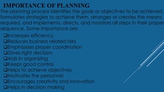 Planning and decision making | PPT