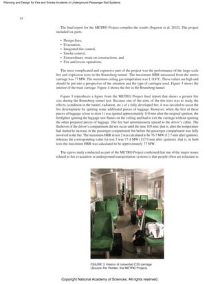 Planning and Design for Fire and Smoke Incidents in Underground ...