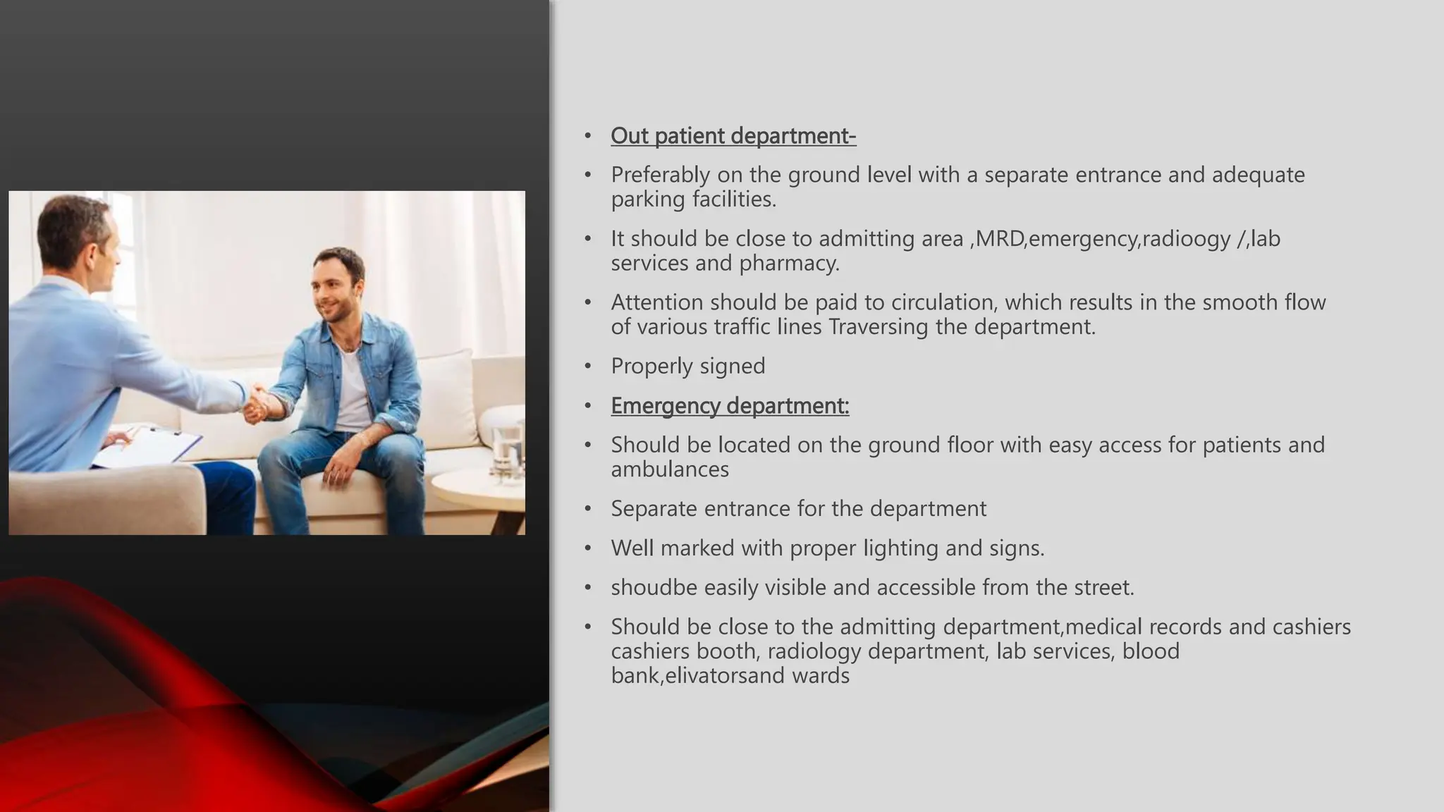 Planning and Designing a Hospital- aathe.pptx | Healthcare Industry ...