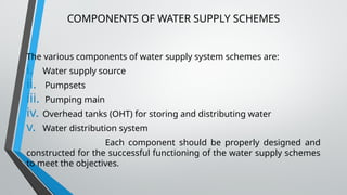 PLANNING AND DESIGNING OF WATER SUPPLY SCHEMES.pptx