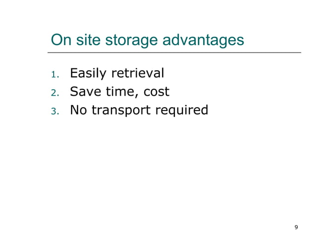 Planning and developing a records center | PPT