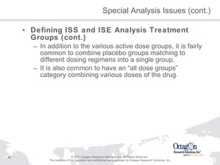 Planning And Development Of The Iss Ise Webinar Final | PPT