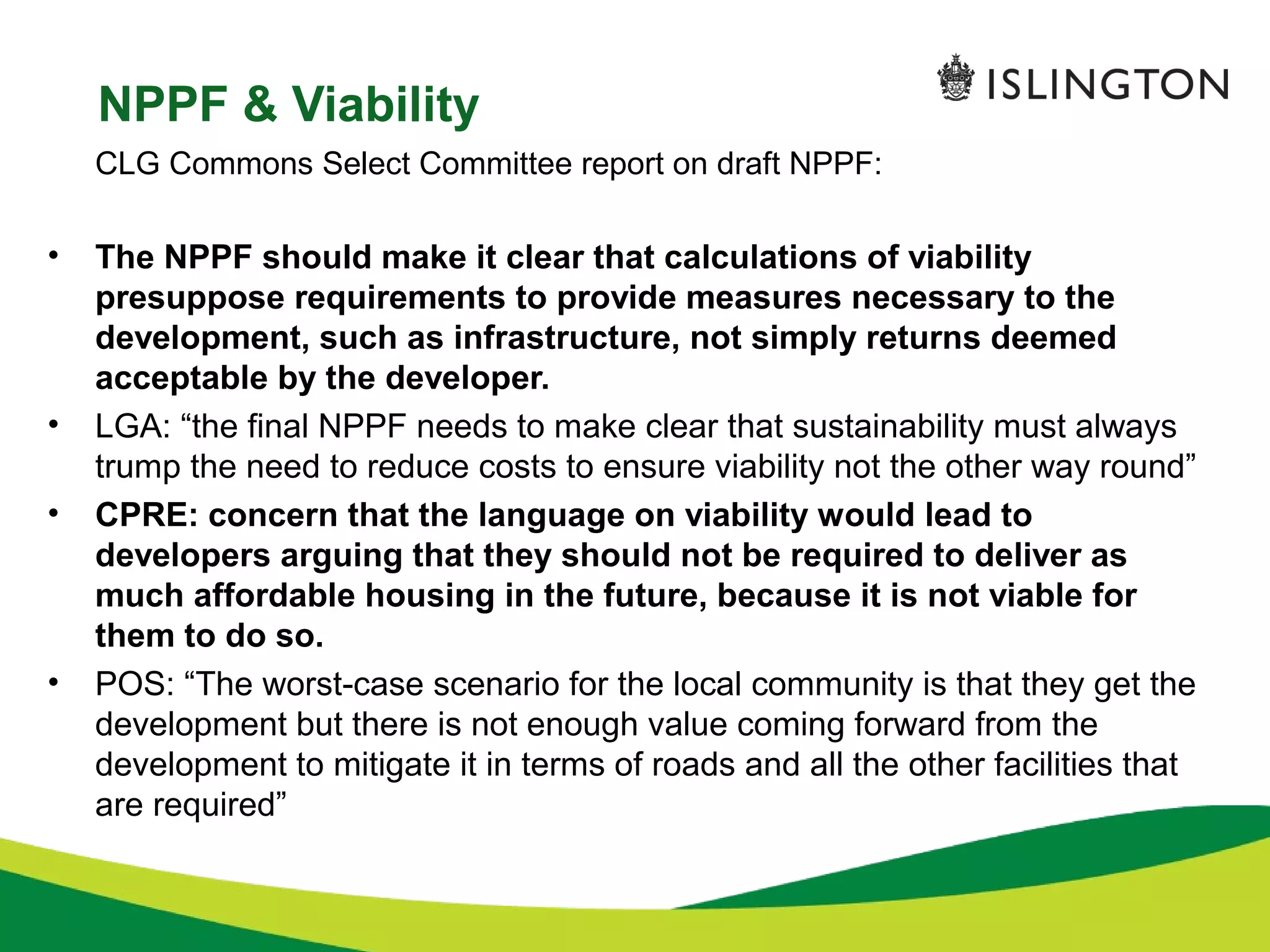 Planning and development viability | PPT