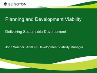 Planning and development viability | PPT