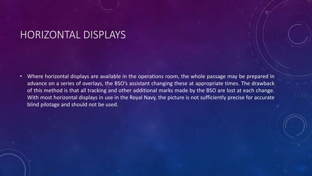 PLANNING AND EXECUTION OF BLIND PILOTAGE.pptx | Cruises | Travel Type