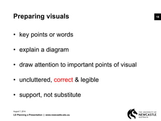 Planning and giving a presentation | PPT