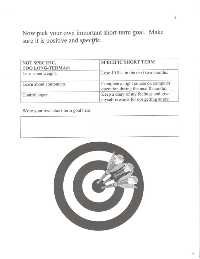 Planning Out and Setting Your Goals | PDF