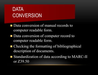 Planning and implementation of library automation by Aman Kumar ...