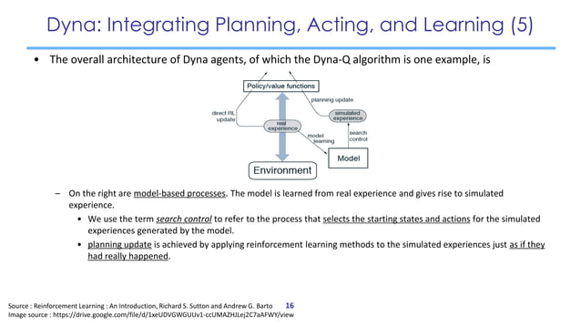 Planning and Learning with Tabular Methods | PPT
