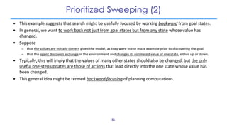 Planning and Learning with Tabular Methods | PDF