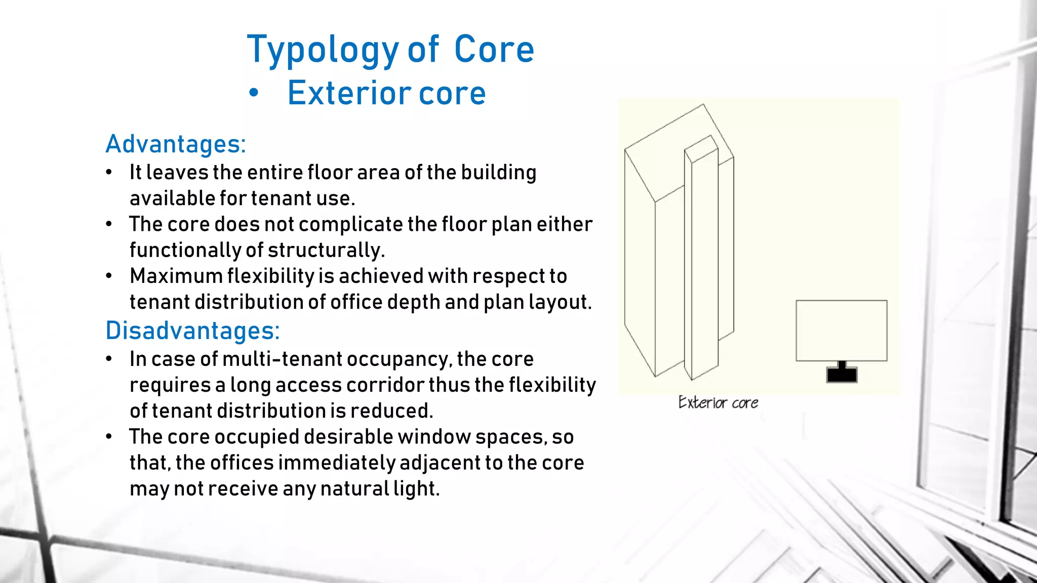 Planning and locating service cores. | PDF