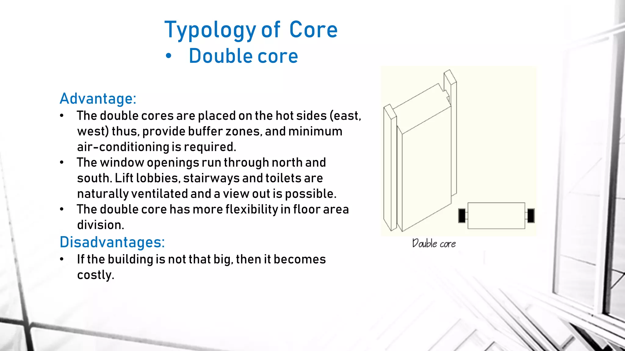 Planning and locating service cores. | PDF