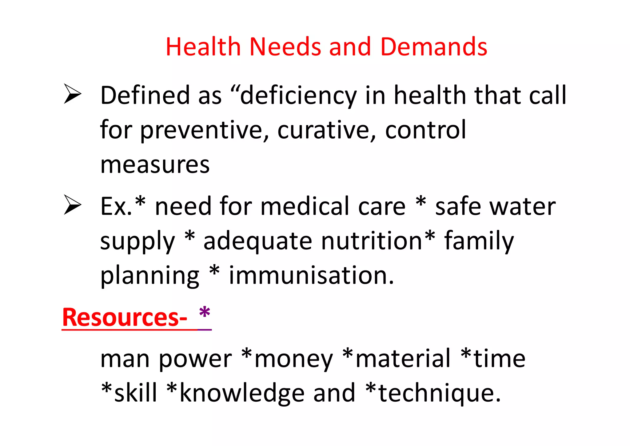 Planning and management in health sector | PDF