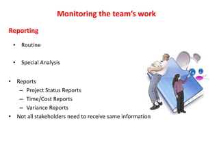 Planning and monitoring work section 22 | PPTX
