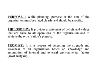 Planning and organization, theories of organisation. | PPTX