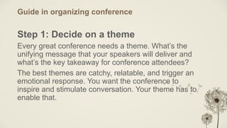 PLANNING AND ORGANIZING A CONFERENCE-FE.pptx