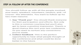 PLANNING AND ORGANIZING A CONFERENCE-FE.pptx