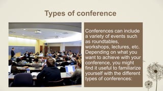 PLANNING AND ORGANIZING A CONFERENCE-FE.pptx