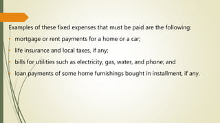 Planning and Preparing a Budget | PPTX