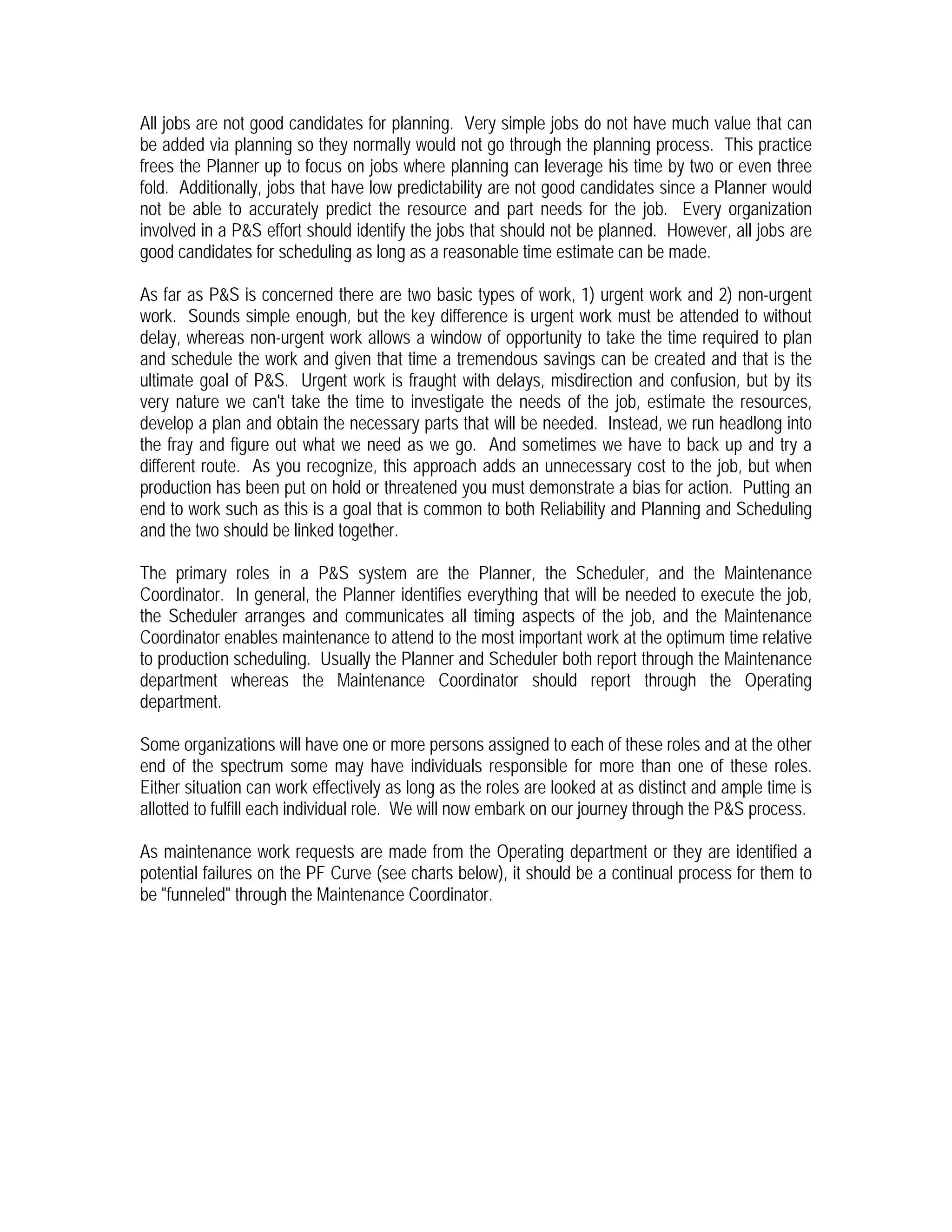 Best Practices in Maintenance Planning And Scheduling | PDF