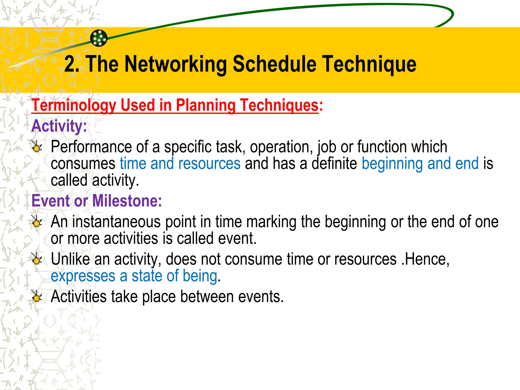 Planning and scheduling Techniques.ppt | Construction Industry | Industries