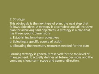 PLANNING AND STRATEGY Importance and understanding .ppt