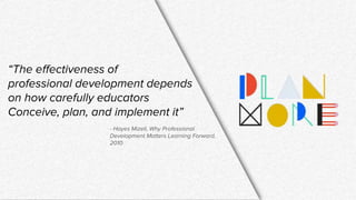 How to create a lesson plan for teaching and education | PPT