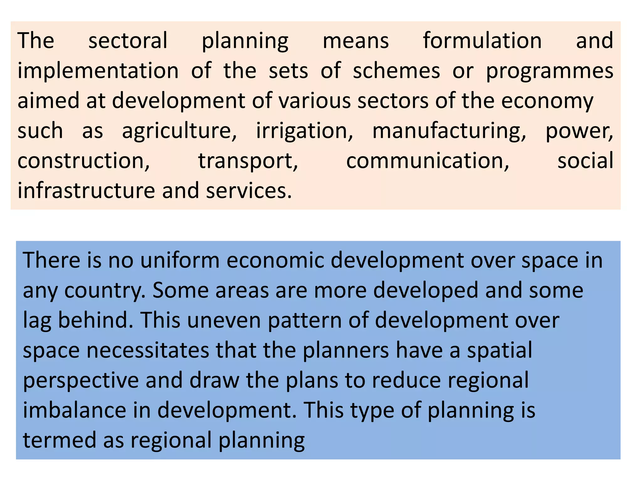 Planning and sustainable development in indian context | PPTX