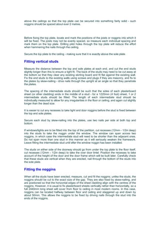 Planning a new internal partition | PDF