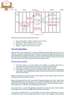 Planning a new internal partition | PDF