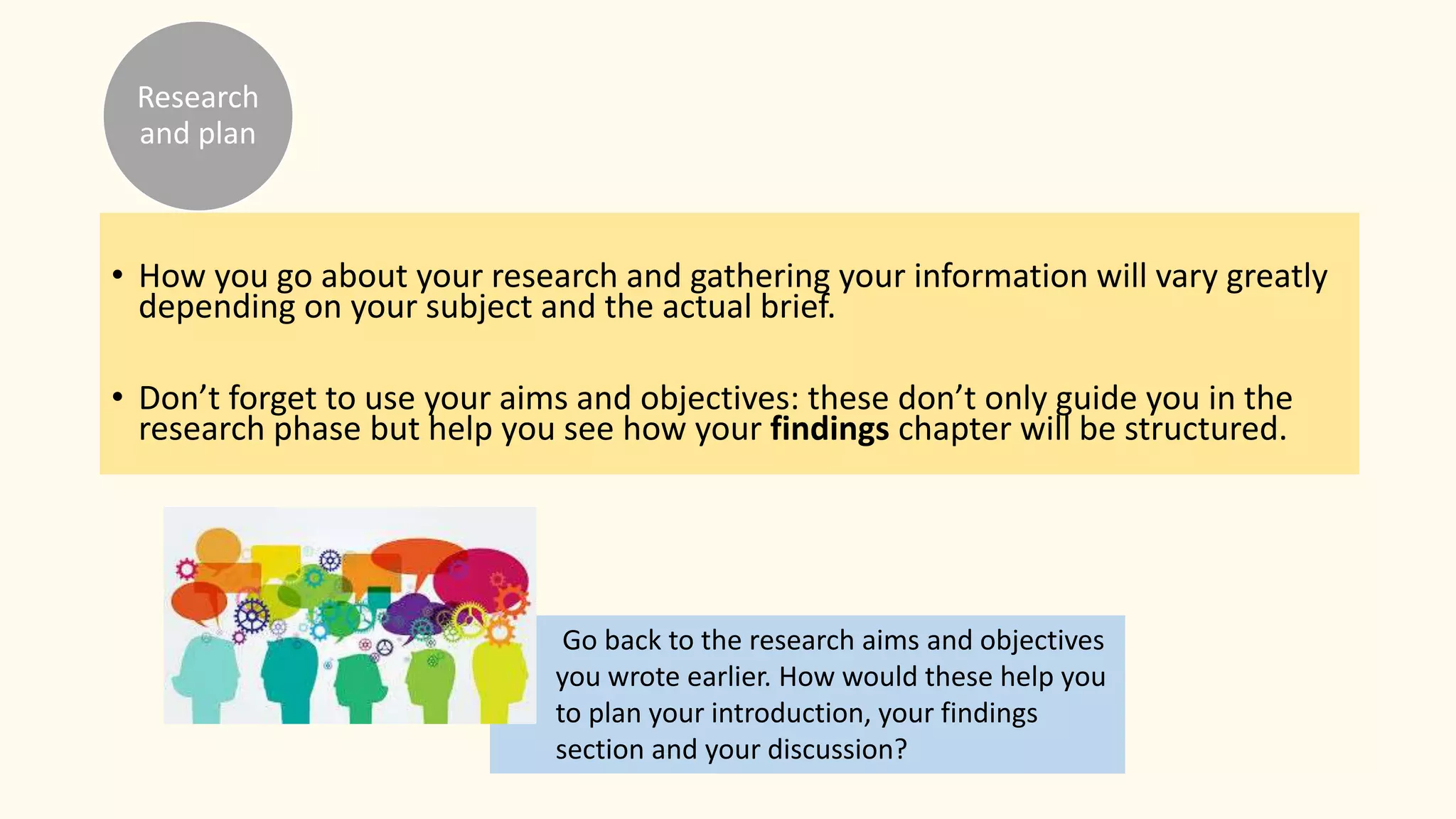 Planning a report | PPTX