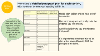 Planning a report | PPTX