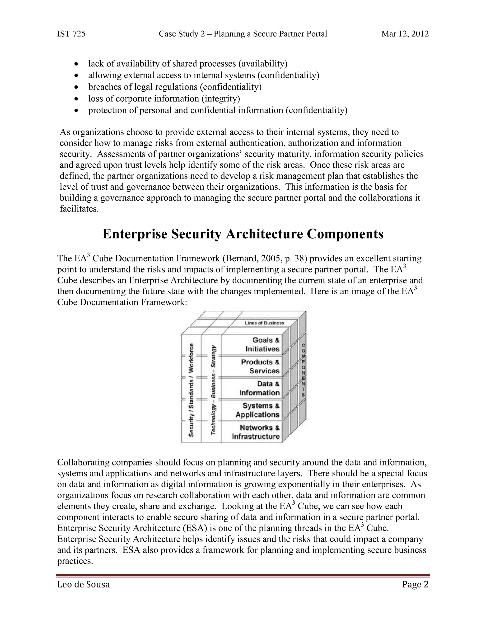 Planning A Secure Partner Portal | PDF | Cloud Computing | Internet