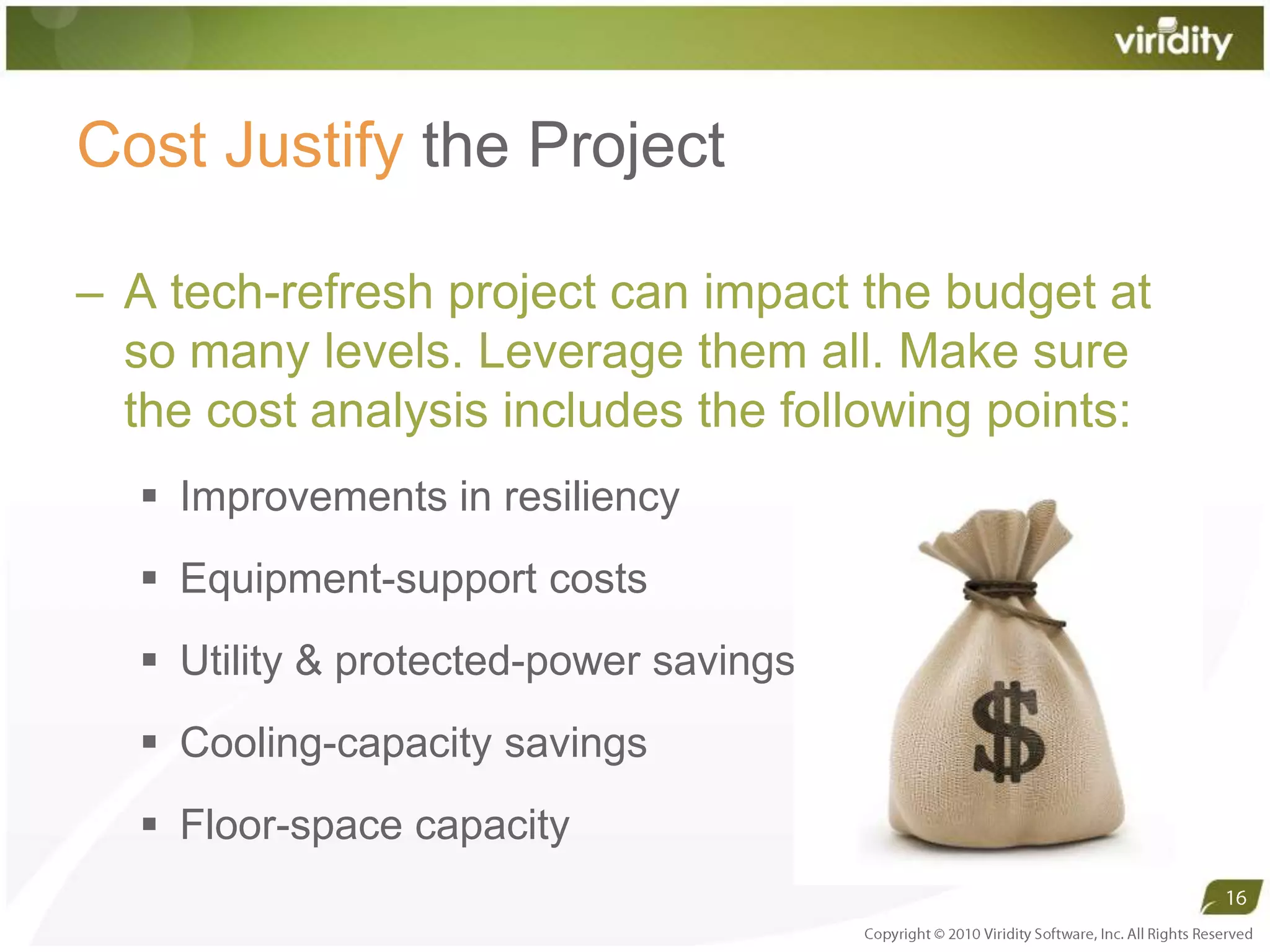 Planning a Tech Refresh with the Right Information | PPTX