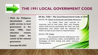 Philippine Education | Planning at Local Level | PDF
