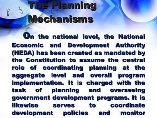 Planning At The National Level | PPT