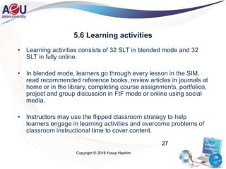 Planning blended learning | PPTX