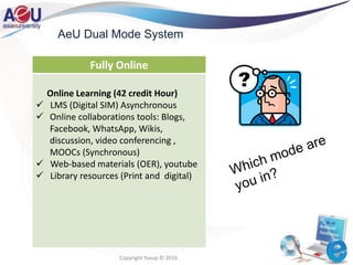 Planning blended learning | PPTX