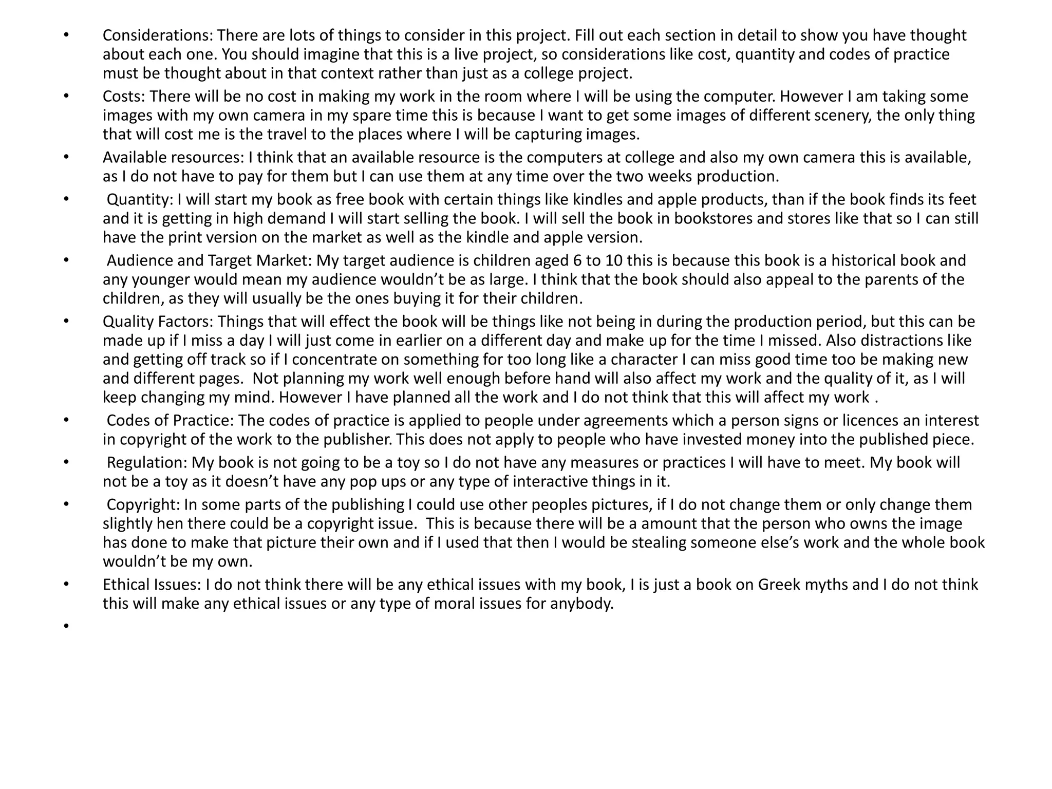 Planning booklet | PPT