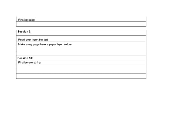 Planning booklet | DOCX | Eye and Vision Conditions | Diseases and Conditions