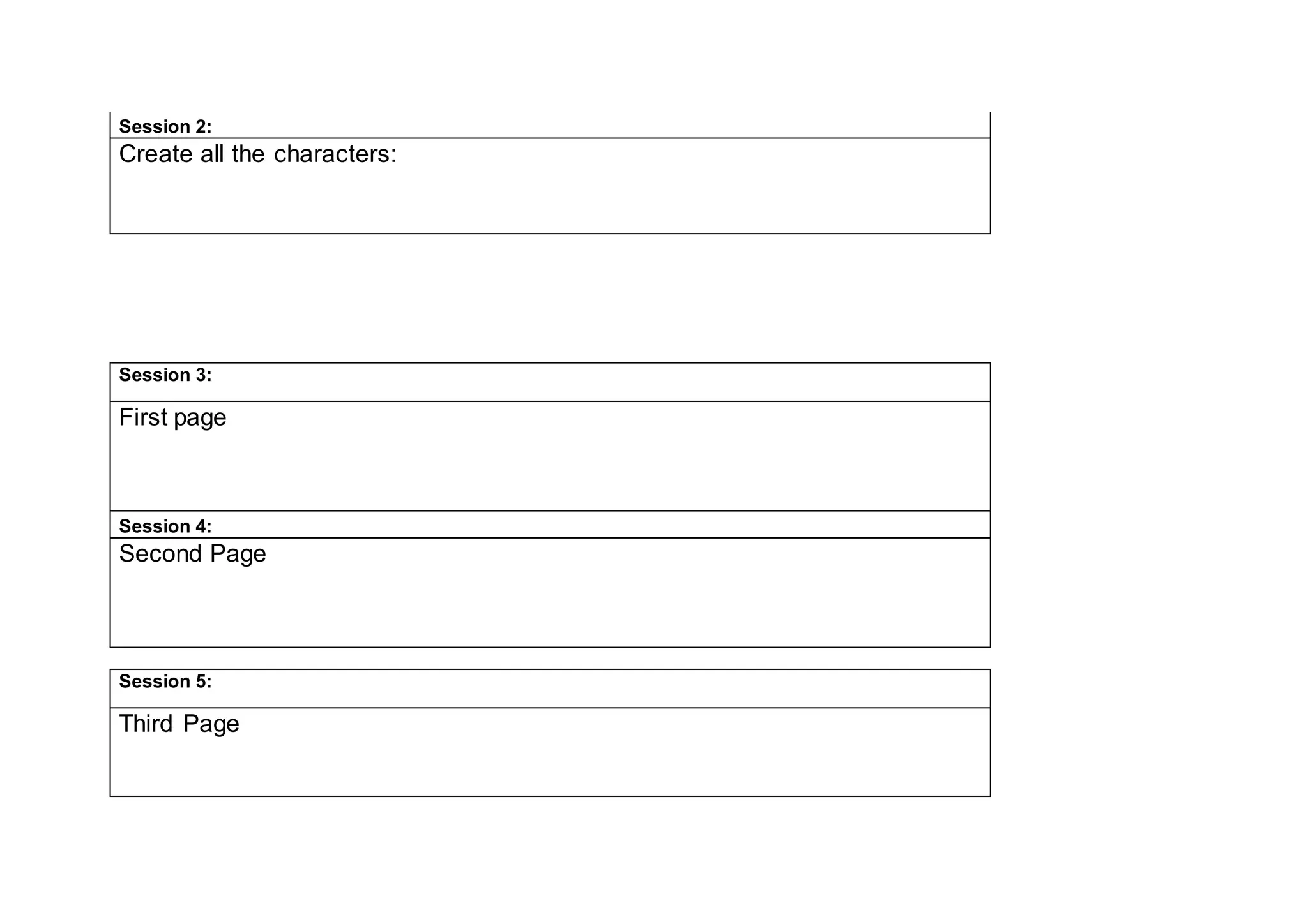 Planning booklet | PPT