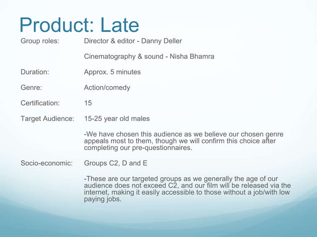 Planning Brief | PPT