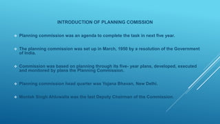 Planning comission | PPTX