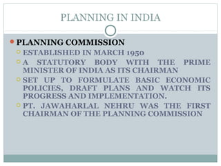 Planning commision of india | PPT